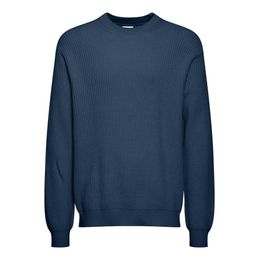 !Solid Sweater 'Gia' male Blue size XXL