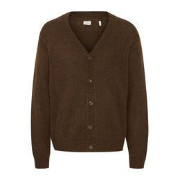!Solid Knit Cardigan 'Hamed' male Brown size M