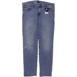 BOSS by Hugo BOSS Herren Jeans, blau, Gr. 38