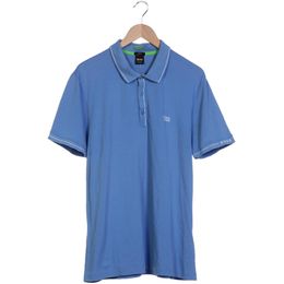 BOSS Green Herren Poloshirt, blau, Gr. 56