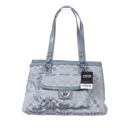 Coach Damen Handtasche, blau, Gr.