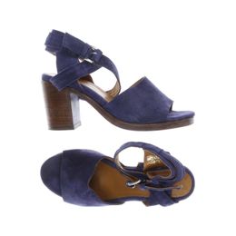 Shabbies Amsterdam Damen Sandale, marineblau, Gr. 40