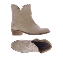 Sommerkind Damen Stiefelette, beige, Gr. 39