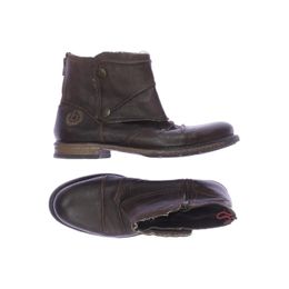 Bugatti Herren Stiefel, braun, Gr. 45