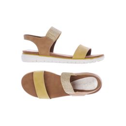 Marco Tozzi Damen Sandale, beige, Gr. 40