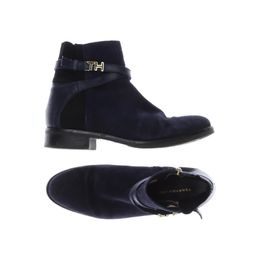 Tommy Hilfiger Damen Stiefelette, marineblau, Gr. 39