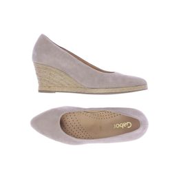 Gabor Damen Pumps, beige, Gr. 3.5