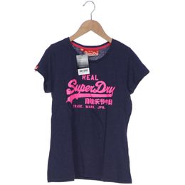 Superdry Damen T-Shirt, marineblau, Gr. 38