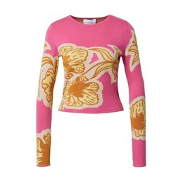 The Wolf Gang Sweater 'HIBISCUS INTARSIA' female Pink size S