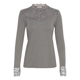 Cream Bluse 'CR Trulla' Damen Größe S hellgrau