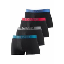 s.Oliver Boxershorts Herren Gr&ouml;&szlig;e S himmelblau / rauchgrau / petrol / rot / schwarz