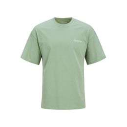 Jack & Jones JACK & JONES T-Shirt 'JJEBradley' Herren Größe XS limette / pastellgrün / weiß