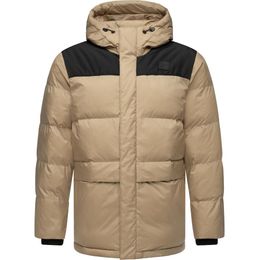 Ragwear Jacke 'Mikkesh' Herren Gr&ouml;&szlig;e XXL taupe / schwarz
