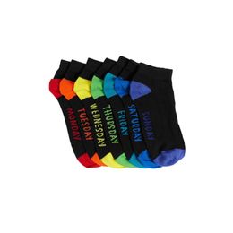 WE Fashion Socken Jungen Größe 31/34 mischfarben / schwarz