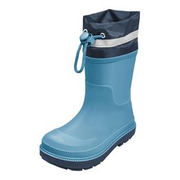 Playshoes Gummistiefel Jungen Gr&ouml;&szlig;e 24 marine / azur / grau