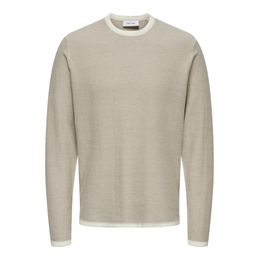 Only & Sons Only & Sons Sweater 'Timmy' male Beige size M