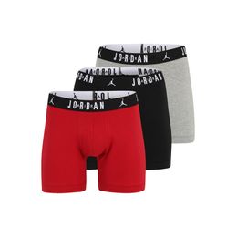 Jordan Boxer shorts 'FLIGHT Cotton Core Boxer Briefs' male Grey, Red, Black size M