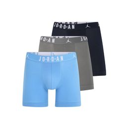 Jordan Boxershorts 'Flight' Herren Gr&ouml;&szlig;e XL nachtblau / hellblau / grau / wei&szlig;