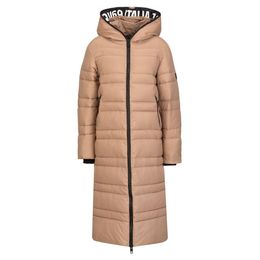 19V69 Italia Mantel 'Giuseppina' Damen Größe M camel / schwarz Wintermantel