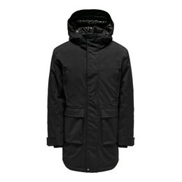 Only & Sons Only & Sons Parka 'ONSPrime' Herren Größe XS schwarz