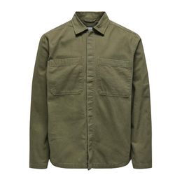 Only & Sons Only & Sons Jacke 'ONSLEDGER' Herren Größe XL oliv