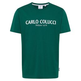Carlo Colucci Shirt 'Di Comun' male Green size M
