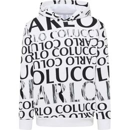 Carlo Colucci Sweatshirt 'Dipauli' male White size XXL