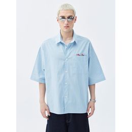 VAMOS CLO Hemd 'Sherman' Herren Größe XL hellblau / rot / weiß