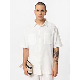 Vamos Clo Button Up Shirt 'Moselle' male White size L