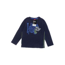 s.Oliver Herren Langarmshirt, marineblau, Gr. 116