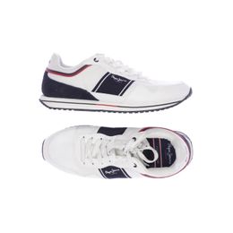 Pepe Jeans Herren Sneakers, weiß, Gr. 45