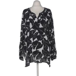 Selection by Ulla Popken Damen Bluse, schwarz, Gr. 58