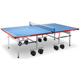 Tischtennisplatte Joola "Joola Tischtennisplatte Aluterna", blau, TischtennisplattenB:152,5cm H:76cm L:274cm, doppelte Kippsicherung, B:152,5cm H:76cm L:274cm