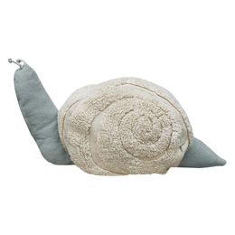 Lorena Canals - Pouf Mr. Snail, blau