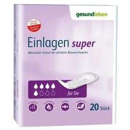 Gesund Leben Einlagen super 20 St