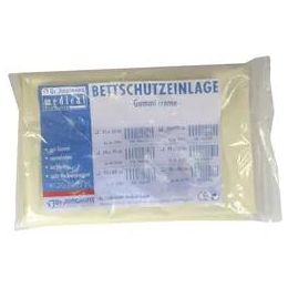 Dr. JUNGHANS Bettschutzeinlage Gummi 90x120 cm creme 1 St