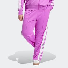 Sporthose adidas originals "ADIBREAK PANTS", Damen, Gr. 3X (54/56), N-Gr, lila (lila burst), Obermaterial: 100% Polyester, clean, sportlich, Hosen