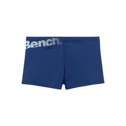 Boxer-Badehose Bench. Gr. 4, N-Gr, blau (royalblau) Herren Badehosen mit Bench-Schriftzug