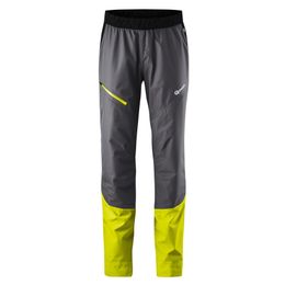 Fahrradhose Gonso "Save Pants Therm" Gr. L, Normalgrößen, grau Herren Hosen Gefütterte Regenhose für sehr kalte Wintertage auf dem Rad.