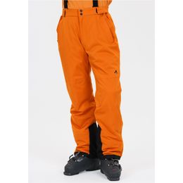 WHISTLER Herren Skihose "Gippslang", orange, Gr. S, mehrfarbig, 94% Polyester, 6% Elasthan, Hosen, mit wasserdichter 3-Lagen-Membran