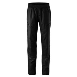 Gonso Damen Fahrradhose "Save Pants Therm", schwarz, Gr. XXL, 100% Polyester, Hosen, Gef&uuml;tterte Regenhose f&uuml;r sehr kalte Wintertage auf dem Rad.