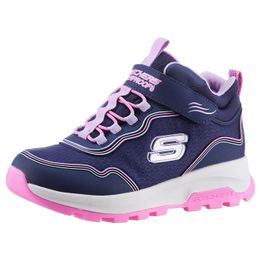 Skechers Mädchen Sneaker "STORM BLAZER", Gr. 34, bunt, Lederimitat, Textil, kontrastfarbene Details, Schuhe, Trekking Schuh, Freizeitschuh,