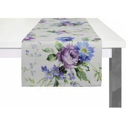 Tischl&auml;ufer WIRTH, B:40cm L:150cm, lila, Polyester, Tischdecken, "MONTROSE"