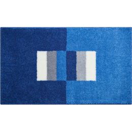 Badematte Grund, blau, Badematten