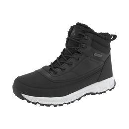 WHISTLER Herren Winterboots "Parrite", Gr. 46, schwarz, Synthetik, Textil, Schuhe, Snowboots, Winterstiefel, Winterschuhe, wasserdicht und gefüttert