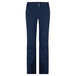 Ziener Damen Skihose "TIPPA", blau, Gr. 46, Obermaterial: 100% Polyester recycled;Futter: 1. 100% Polyester, 2. 100% Polyamid;Wattierung: 100%