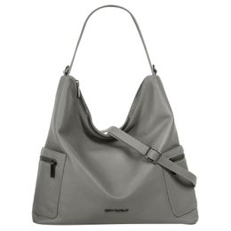 Betty Barclay Damen Umh&auml;ngetasche, grau, Kunstfaser, leicht gl&auml;nzend, unifarben, Taschen