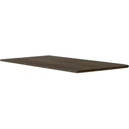 Esstischplatte, B:120cm H:2,5cm T:50cm, braun, HAMMEL FURNITURE, Massivholz, Tischplatten, "Findahl by Hammel Nohr", 50x120 cm, Eiche Massivholz für