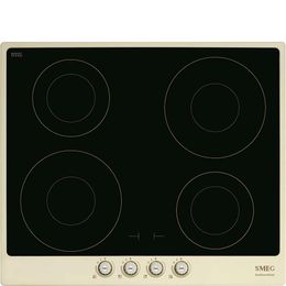 Smeg Induktions-Kochfeld "SI764POM", B:59,6cm H:5cm T:51cm, beige, Kochfelder