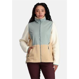 KARI TRAA Damen Outdoorjacke "R&oslash;the", braun, Gr. XL, mehrfarbig, 100% Polyester, Jacken, mit windbest&auml;ndigem Material